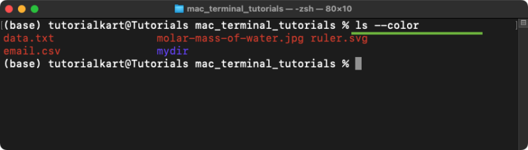 How to List Files and Directories in Mac Terminal